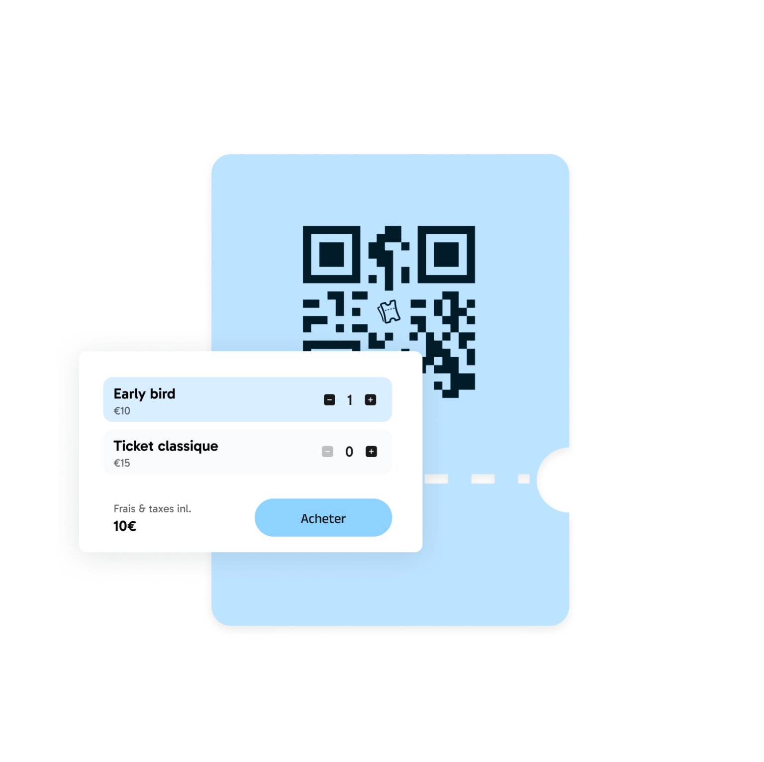 Ticketing for trade fairs and exhibitions - Belgian solution